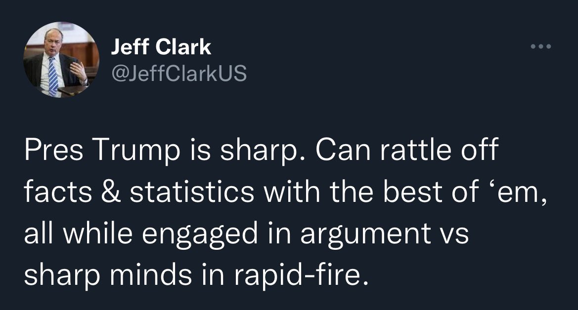 Ron Filipkowski mocks Jeffrey Clark's slavish sucking up to Trump ...