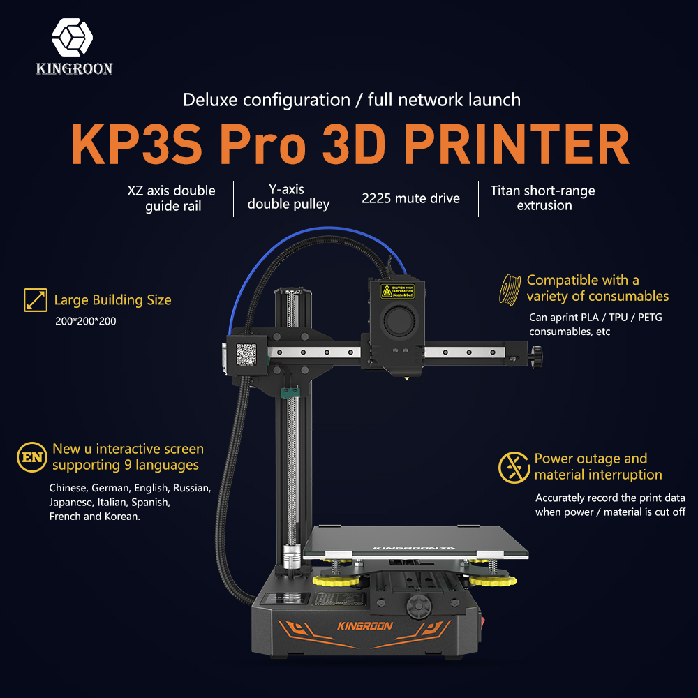 Kingroon 3D Official on Twitter: "Newly launched: KP3S PRO 🔥🔥🔥 An advanced version of the ...