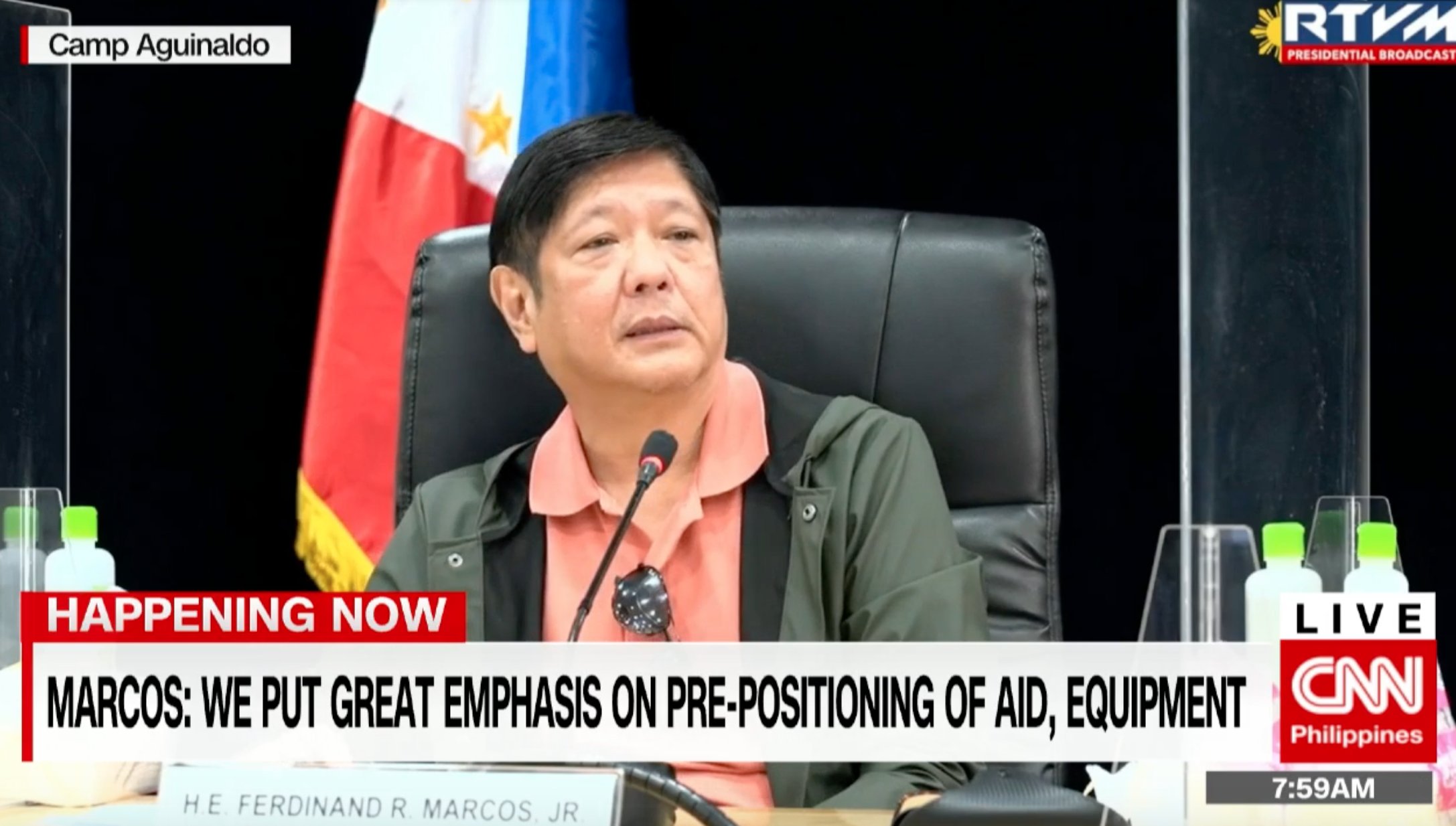 CNN Philippines on Twitter: "Marcos asks whether there have been problems involving residents ...