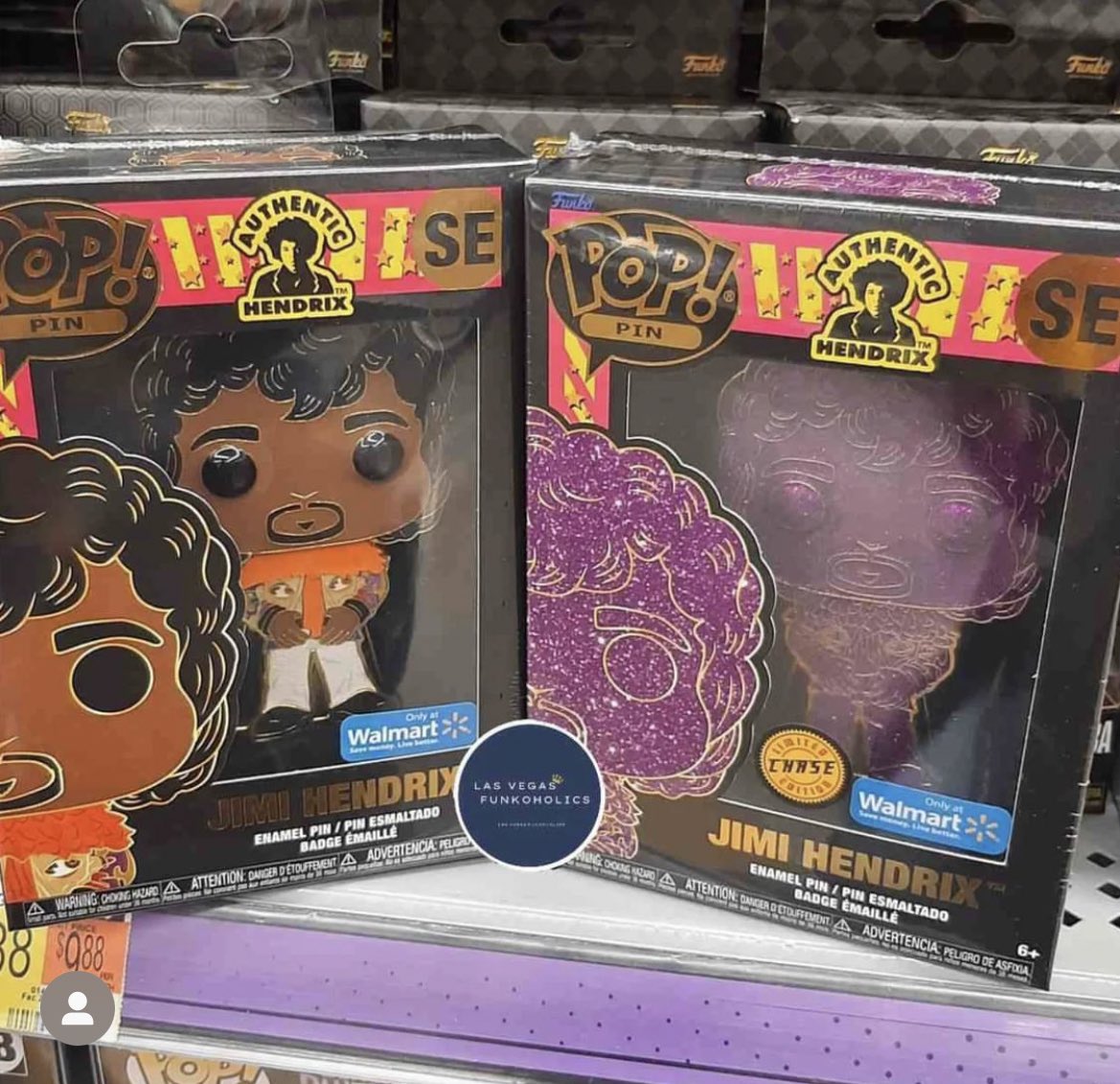 Funko POP News ! on Twitter: "In person with the new Jimmy Hendrix Funko POP! Pin and chase ...