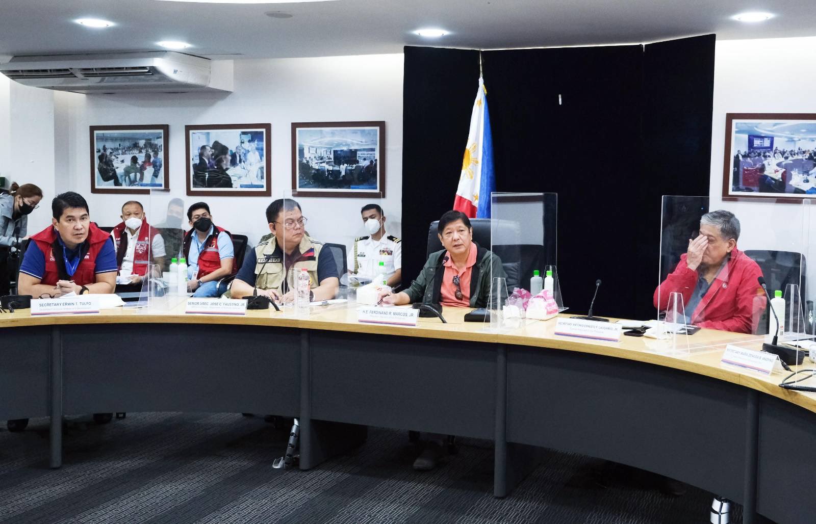 Bongbong Marcos on Twitter: "Kaninang umaga ay nagsagawa tayo ng isang situation briefing at ...