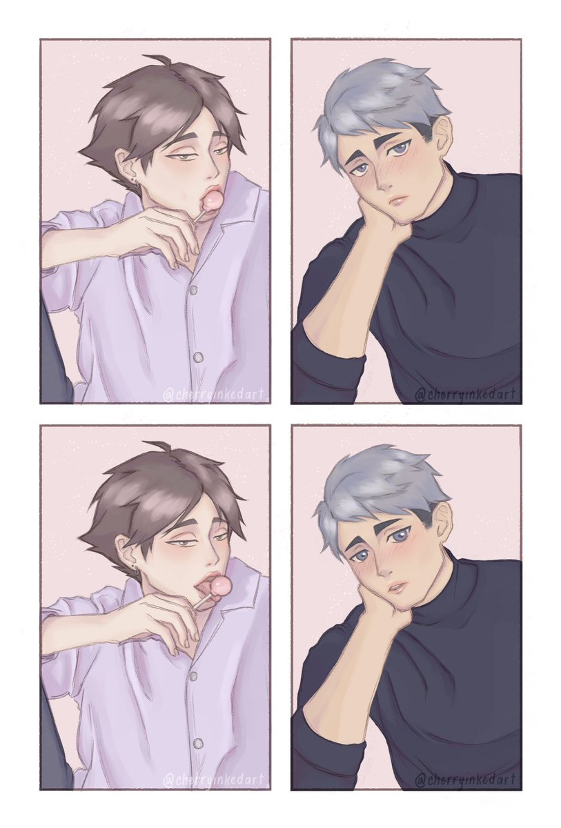 quin 🐣 on Twitter: "suna with a lollipop is osamu's weakness #sunaosa #snos"