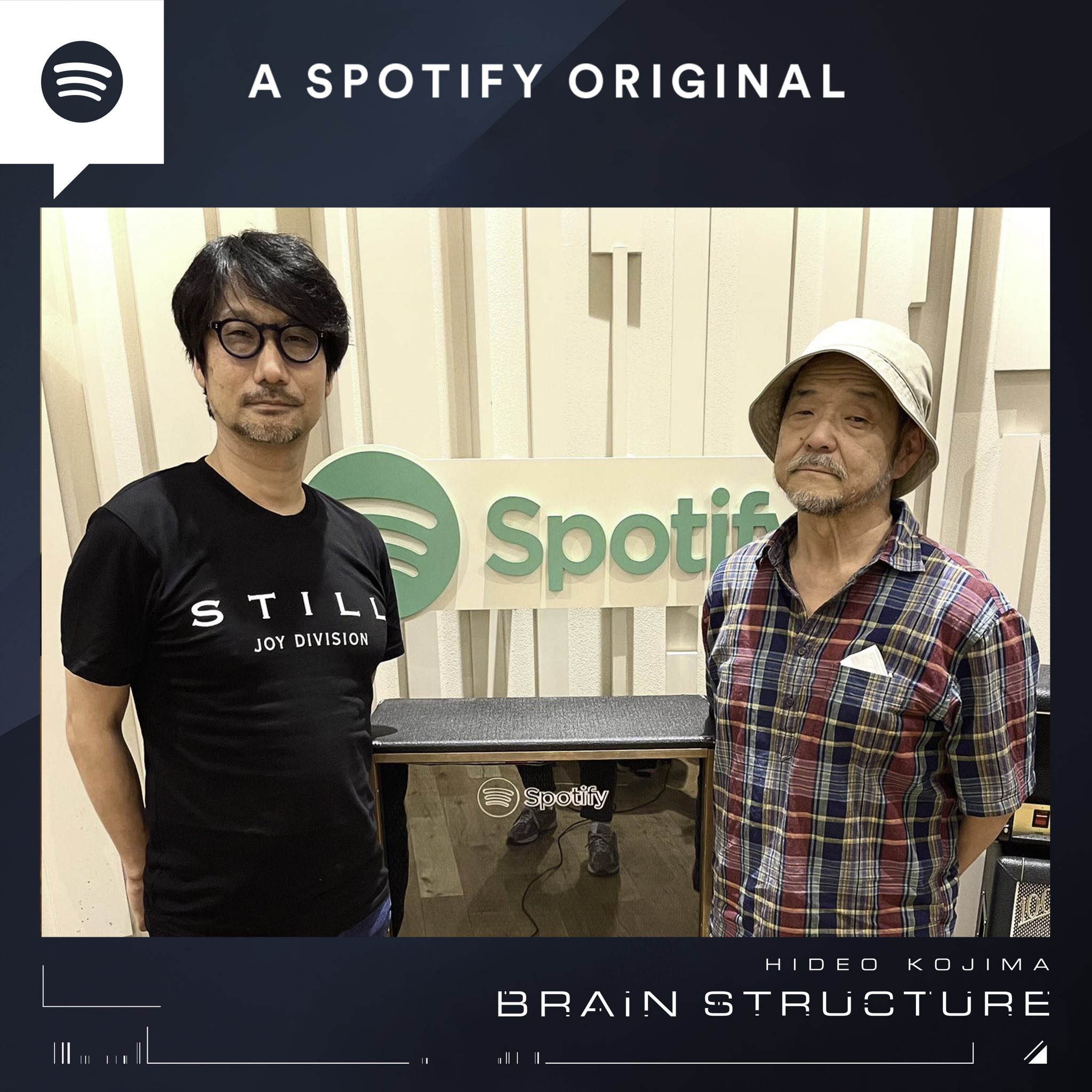 小島秀夫 on Twitter: "#Spotify オリジナルポッドキャスト「Hideo Kojima presents Brain Structure」！大好評の押井守監督との対談回。前編 ...
