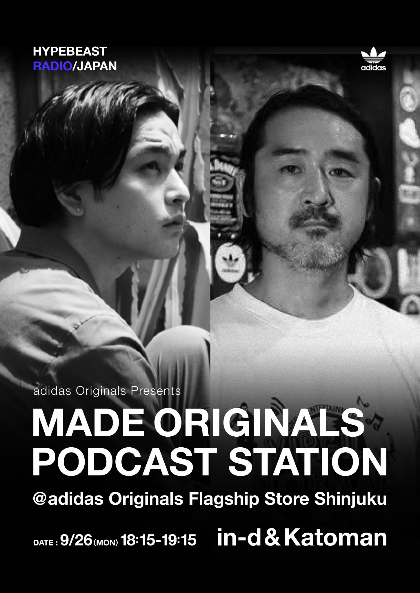 アディダス オリジナルス on Twitter: "NMD_V3の発売を記念して@Hypebeast_JPのコンテンツHYPEBEAST RADIO JAPAN と スペシャルな公開収録 ...