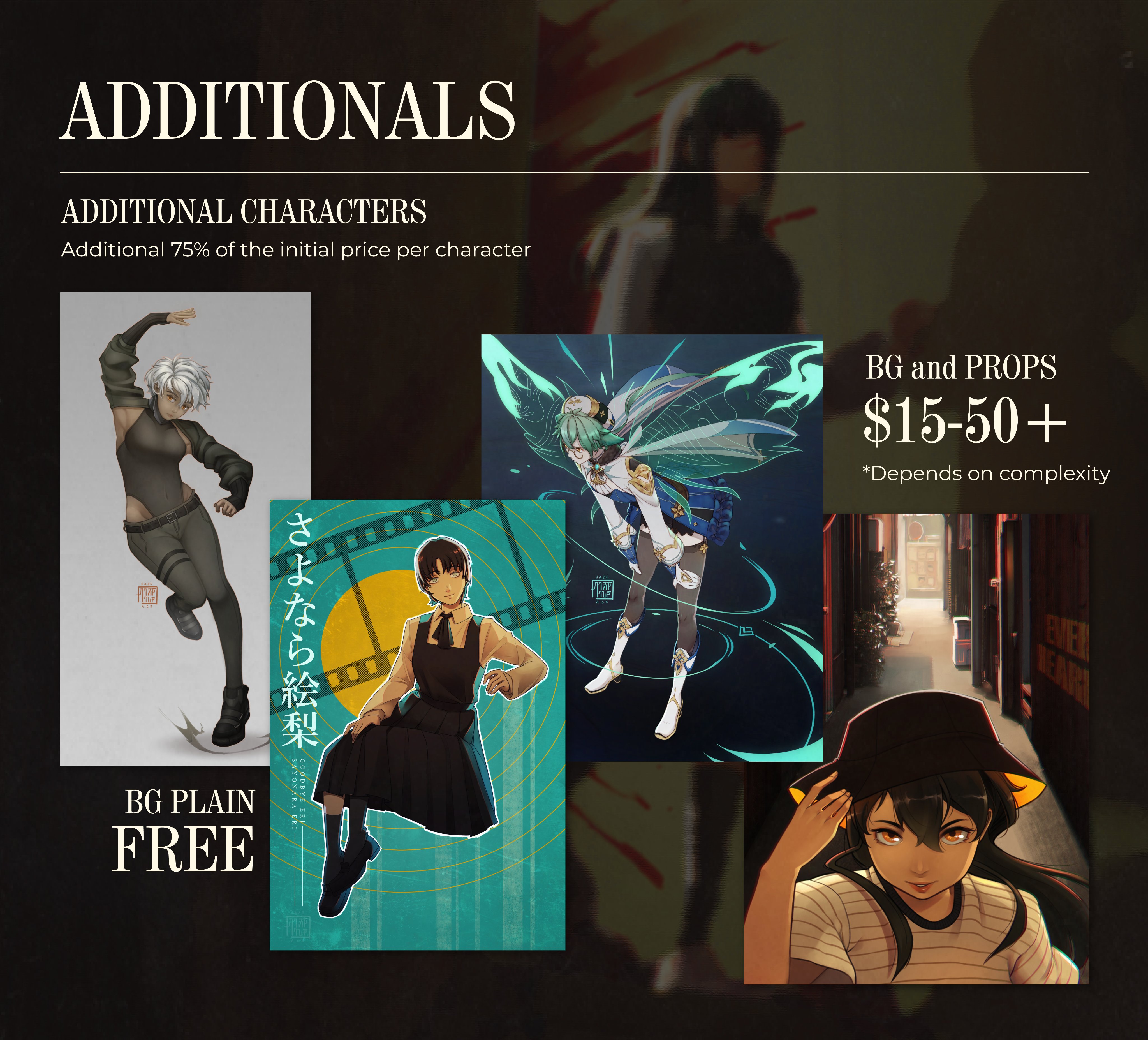 hazeace - commissions open on Twitter: "🍂COMMISSIONS OPEN!🍂#N##N#Hello! Updated commission sheet ...