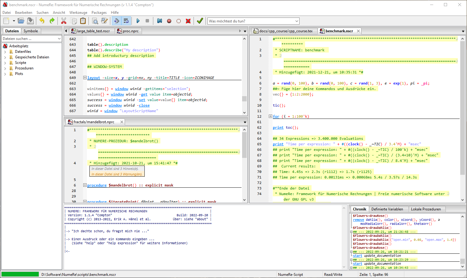 NumeRe Devs (@numeredevs) / Twitter