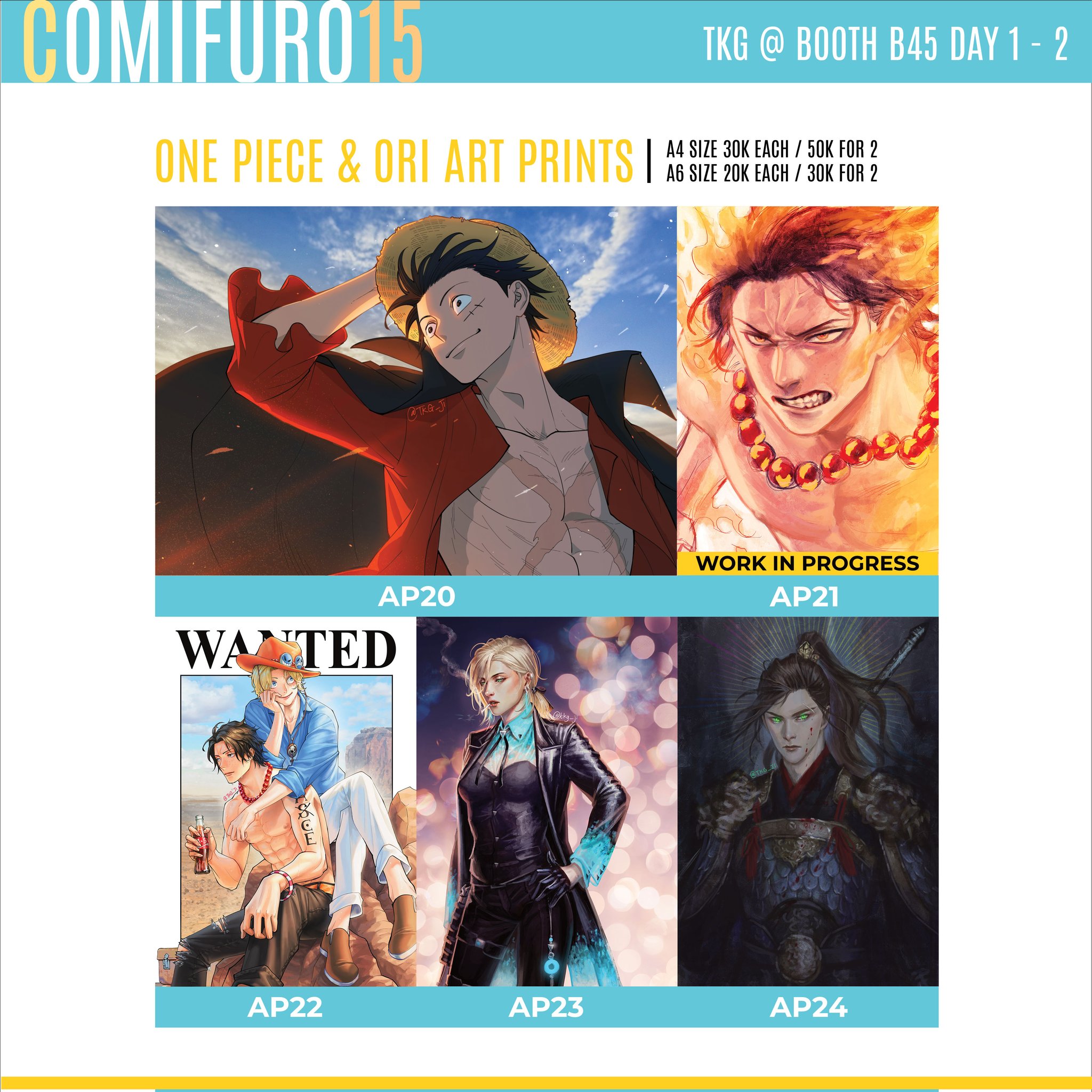 TKG Merch @ Mangafest 12 C21 on Twitter: "@ephemeurarl halo! form yang ini dibuka sampe 4 ...