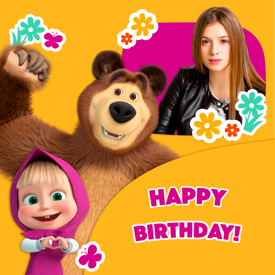 Masha and the Bear on Twitter: "In the blink of an eye, Alinka Kukushkina is not so little ...