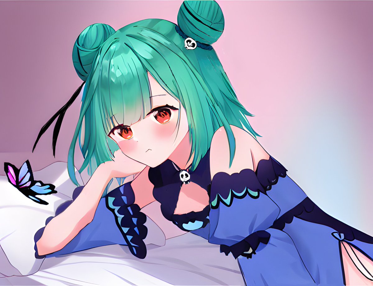 高杉 光一🦋 on Twitter: "今はただ傍に居てほしい… #絵クロマンサー #trinart #画像生成AI"