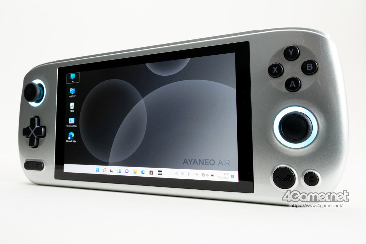 4Gamer on Twitter: "重量約440gの小型ゲームPC「AYANEO AIR Pro ADVANCE VERSION」をチェック。軽量ながら使いやすさは譲らず https ...