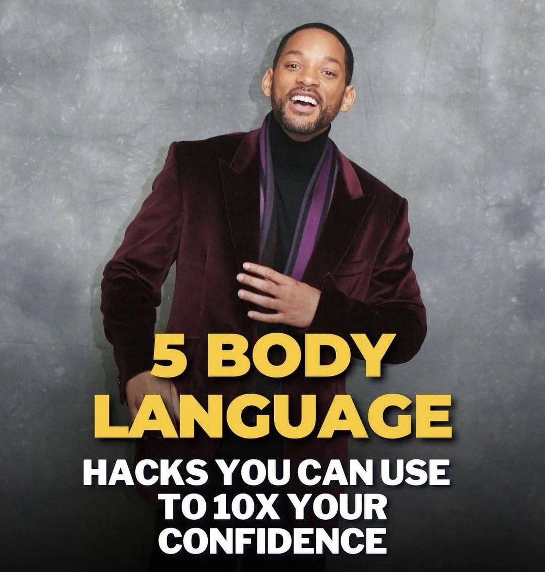 5 Body Language Hacks you can use to 10X your Confidence Self ...