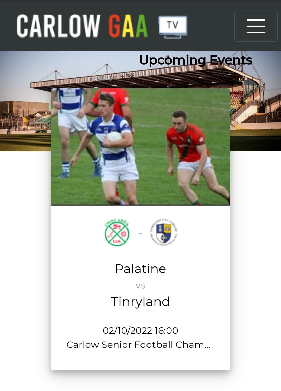 Carlow GAA on Twitter: Carlow GAA on Twitter: