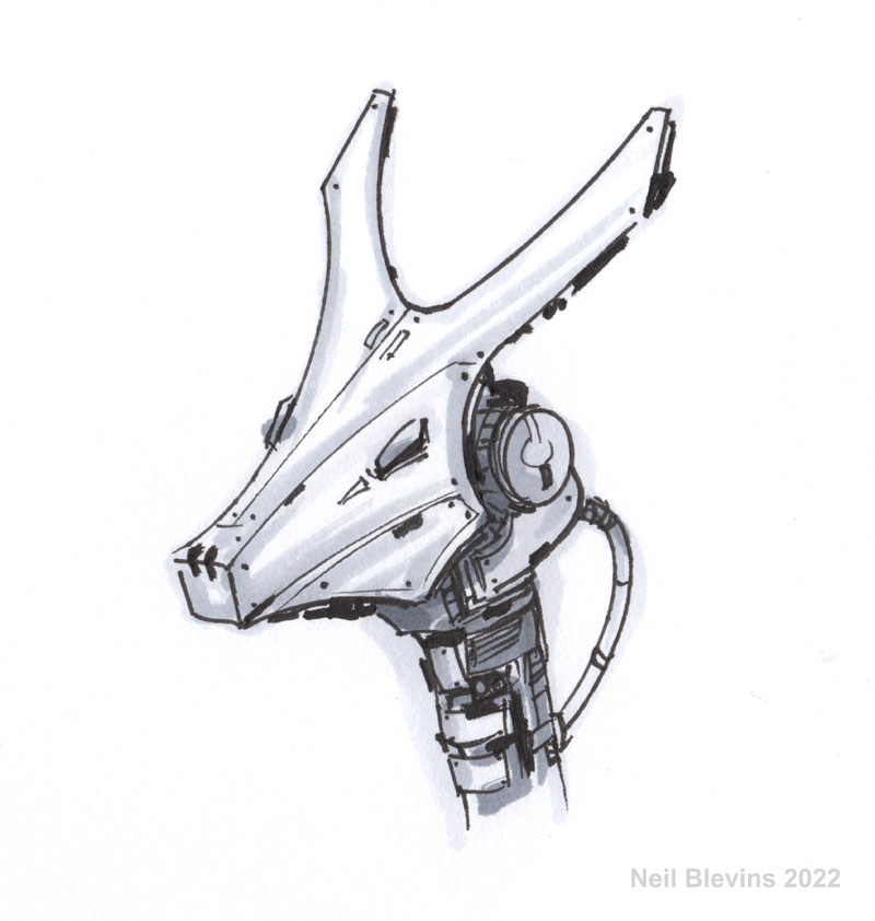 「More #RoseCityComicon 2022 sketching #me」|Neil Blevinsのイラスト