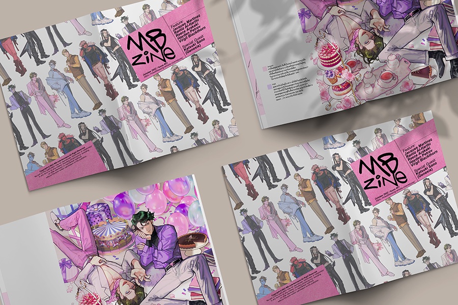 𝙉𝙚𝙬) ⌜ MB zine ⌟ October 2022/Issue 001 ⤷ origin」♡omix♡の漫画