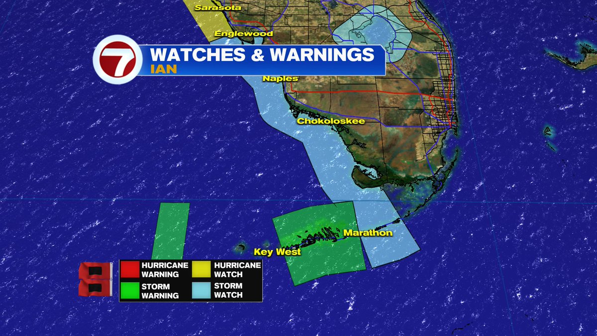 7 Weather On Twitter Tropical Storm Watch Issued For The Florida Keys