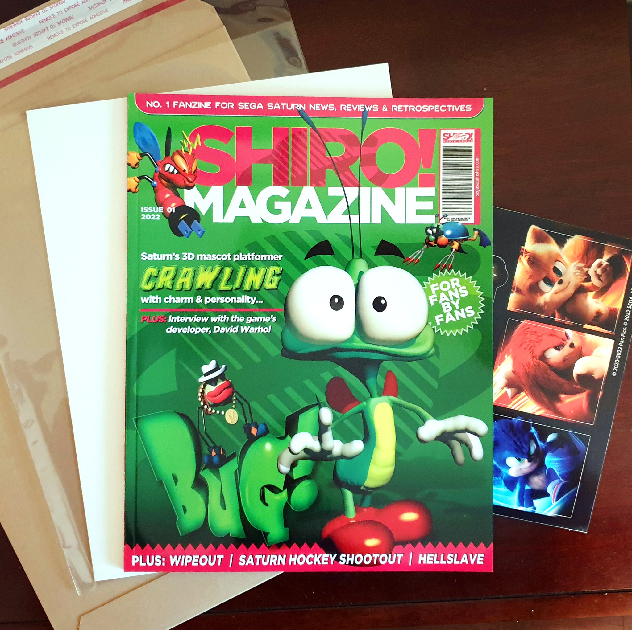 SEGA SATURN, SHIRO! on Twitter: "SHIRO! MAGAZINE – ISSUE 01 – LIMITED PRINT EDITION OUT NOW ...