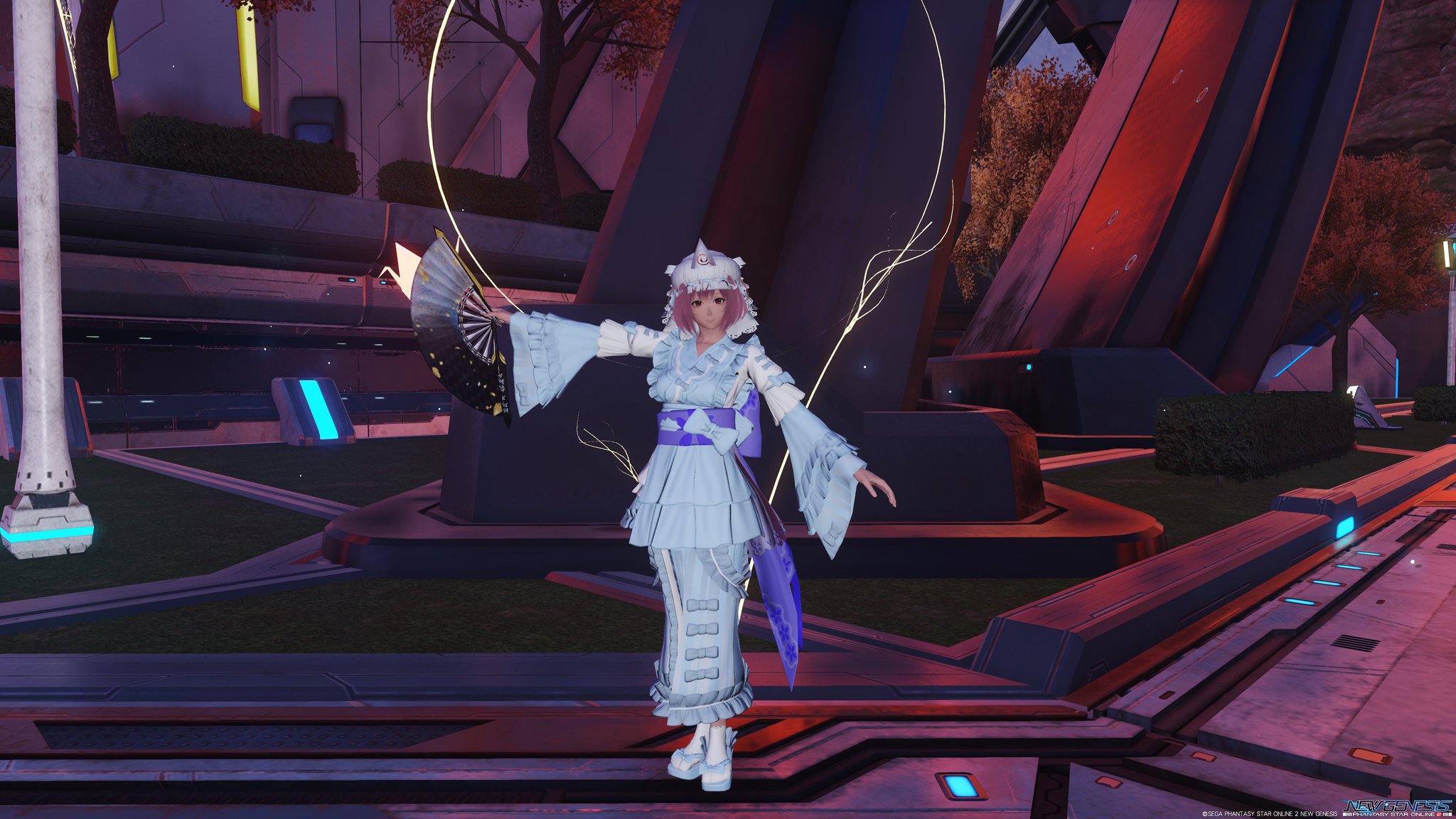 KAGASAN on Twitter: "管理番号11_401_1の幽々子 ユカタエンレイ/B2[Se]を使い全体をNGS化。 試験的に血色を黄色に。アクセコストに余裕があるので、カジュアル ...