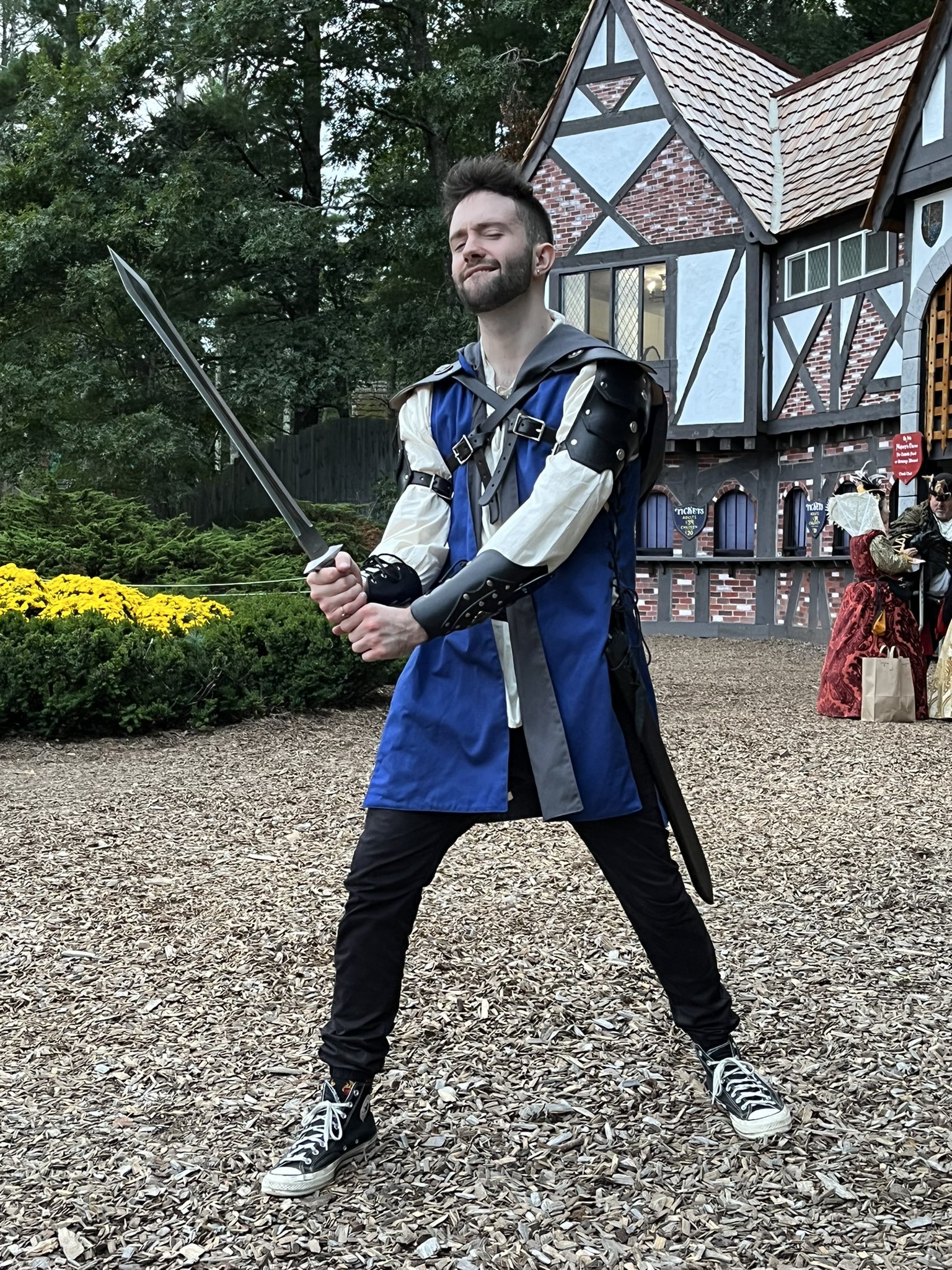 Offbeat Outlaw on Twitter: "You got isekai’d and the level 1 guard you’re grinding levels on ...