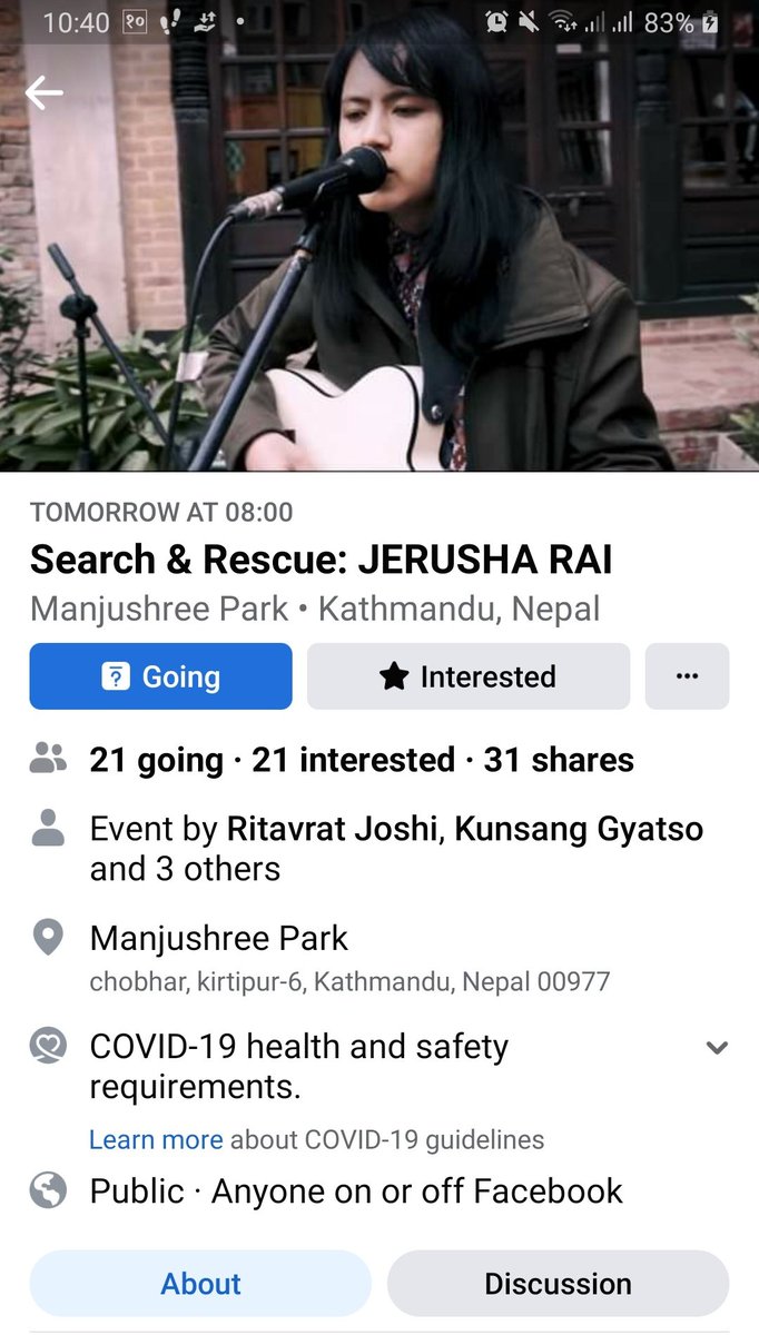 Sanam Chitrakar on Twitter: "RT @aneekarma: Search & Rescue group has been formed on Facebook ...