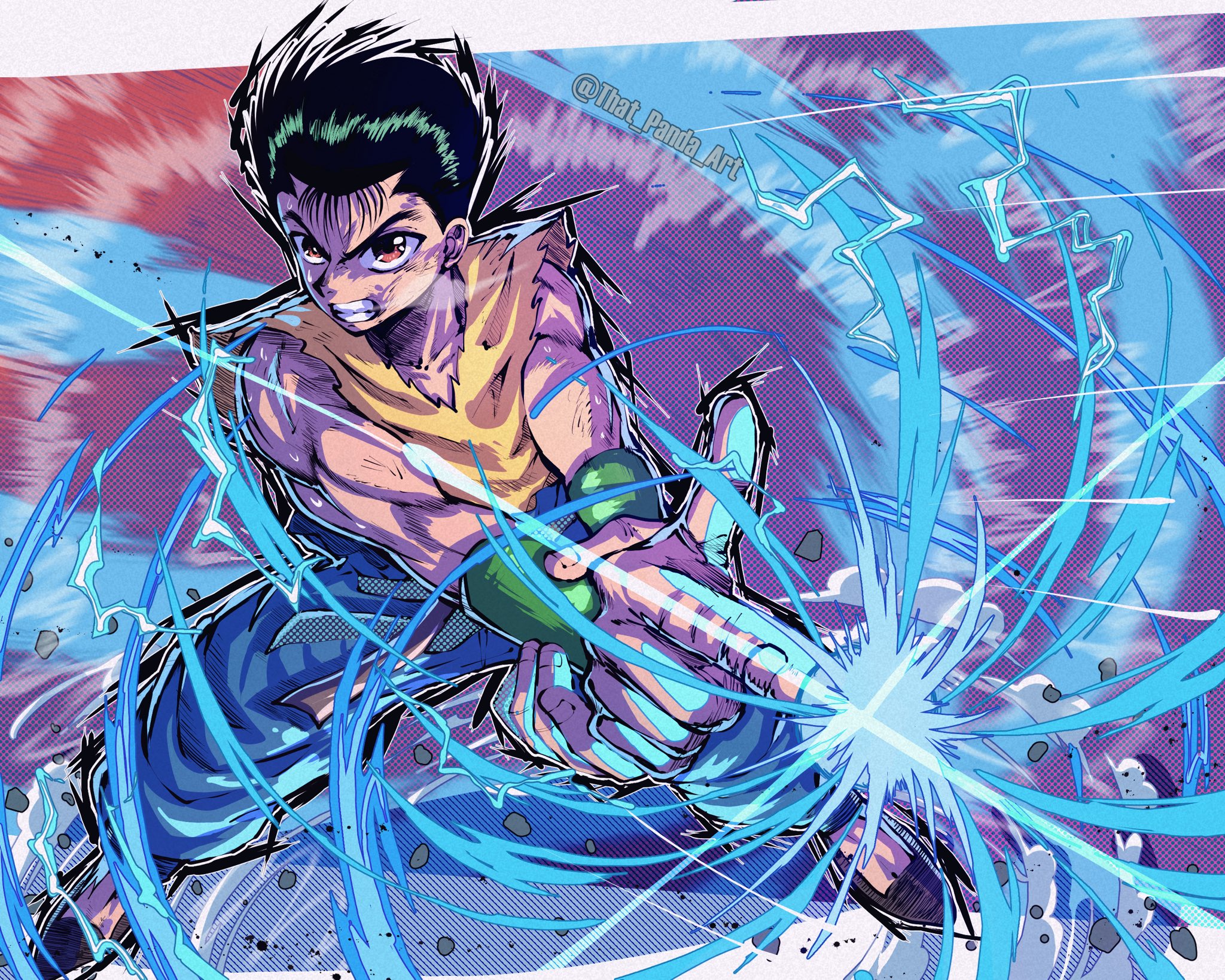 Yu Yu Hakusho Yusuke Spirit Gun