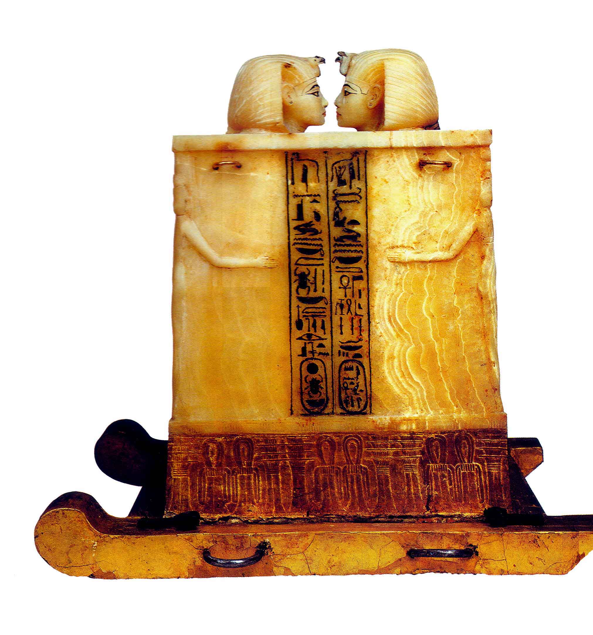 Dr. Peter J Brand on Twitter: "1/ T-40 of my Tutankhamun 100 day countdown: Today the Canopic ...