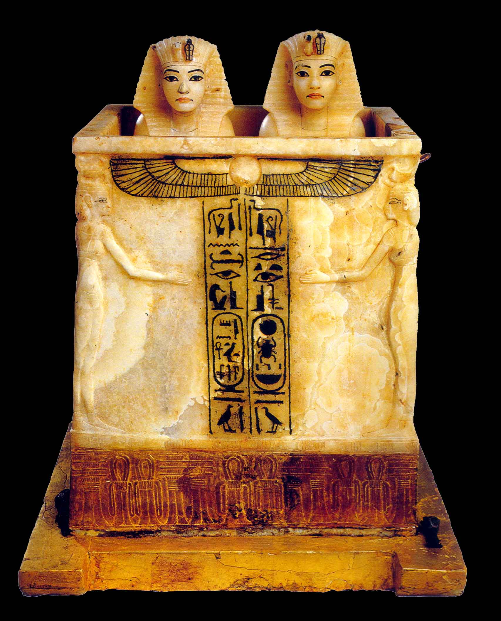 Dr. Peter J Brand on Twitter: "1/ T-40 of my Tutankhamun 100 day countdown: Today the Canopic ...