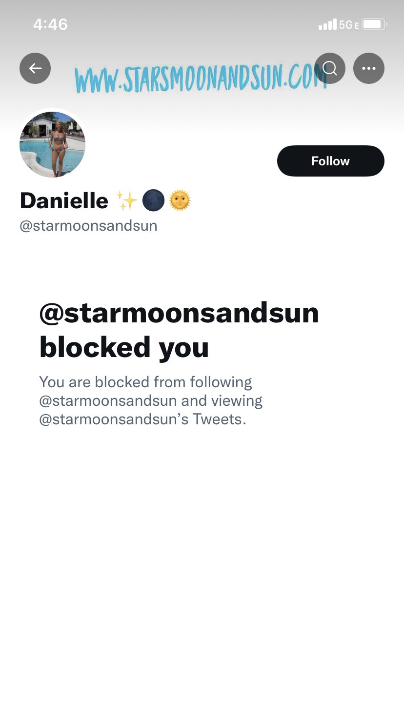 Danielle 🌑🌞 on Twitter: "Please block and report this lunatic https://t.co/KQAdttH5w8" / Twitter