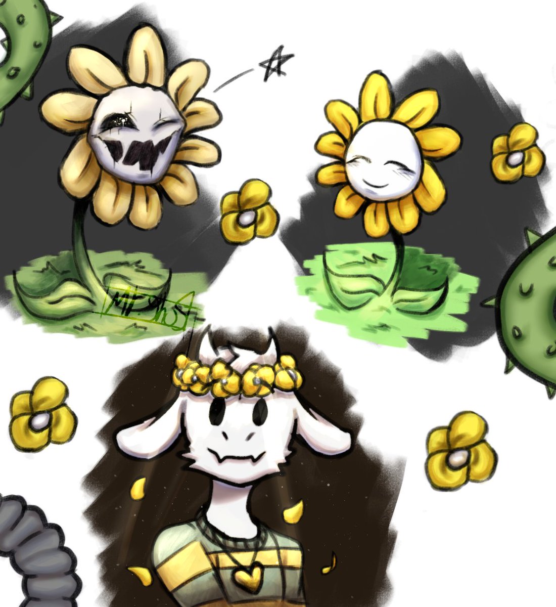 asrielのTwitterイラスト検索結果。