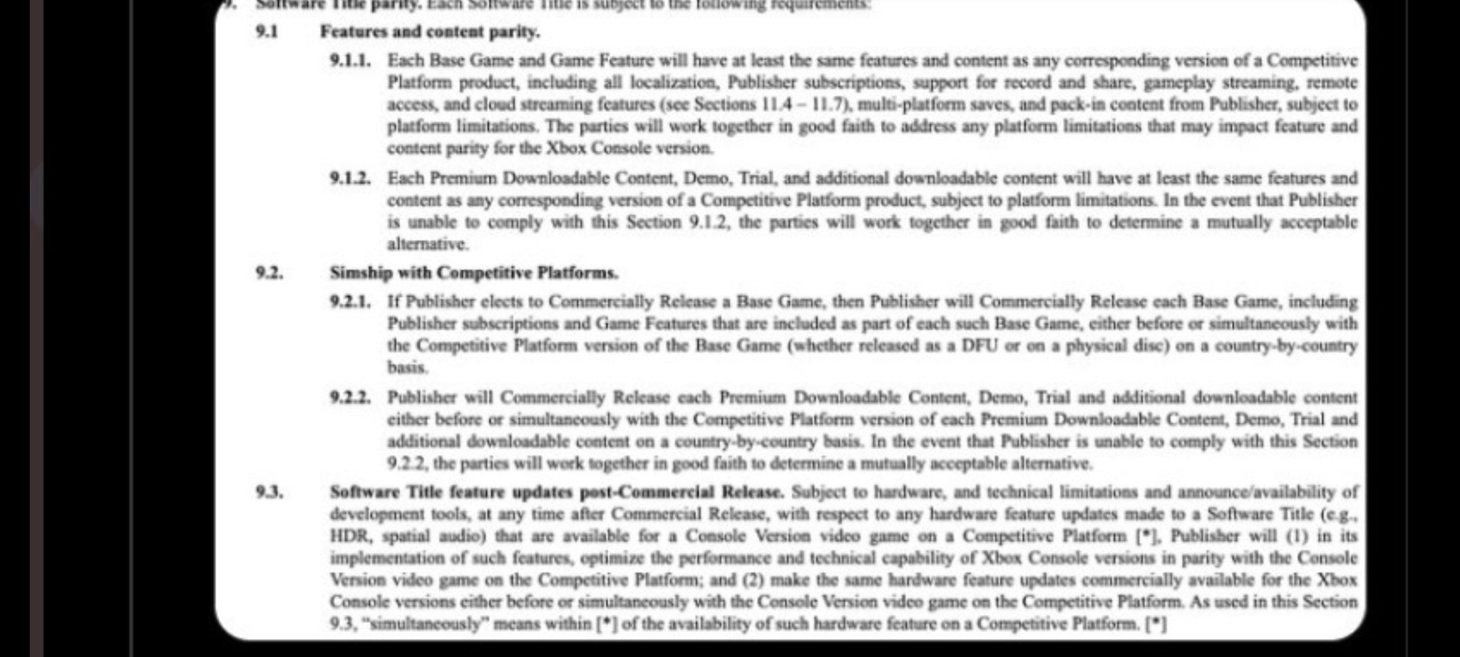 Gaz on Twitter: "@Puertorock77_ Whilst I don't believe that Sony are forcing parity, where in ...