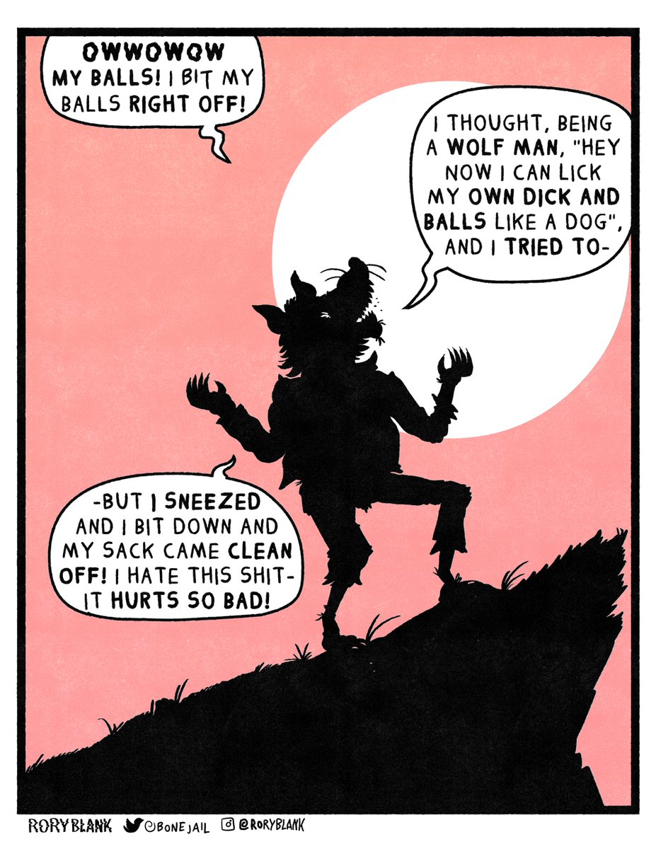 「Curse of The Wolf Man 」|Rory Blankの漫画