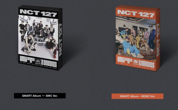 Dobby on Twitter: "FETA | NCT 127 '질주 (2 Baddies)' SMART Album [SMC, Nemo ver] ₱589 https ...
