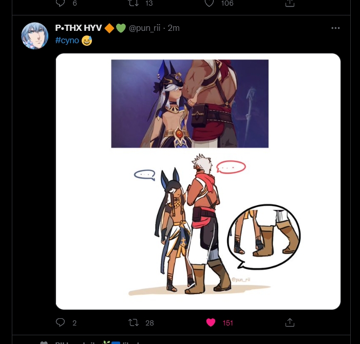 P•THX HYV (🔶&👹) Guizhong main on Twitter: "#cyno 😅 https://t.co/NsuSLSbj5u" / Twitter