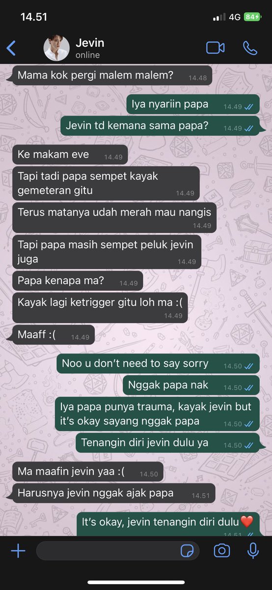 nyai on Twitter: "Kalo ini konten jere lea nanti malem wkwkwk Oneshot narasi 5k words :)"