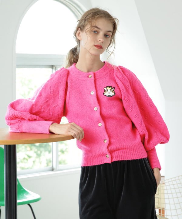 20周年の中川翔子🍒🍉🍫 on Twitter: "mmts ボリューム猫刺繍カーディガン🐈‍⬛ https://beams.co.jp/item/mmts/tops/16150005438/…"