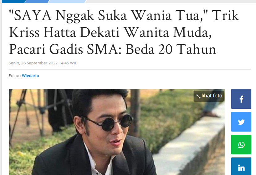 Rizki Salminen 🎬 on Twitter: "Ini orang going on press tour basically ngaku kalau dia p*do ...