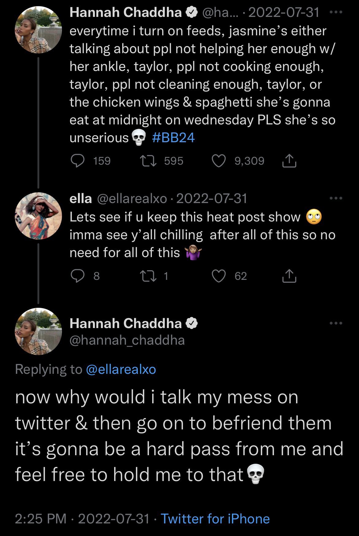 chanelle ⚔️ 𝒇𝒓𝒆𝒆𝒑𝒂𝒍𝒆𝒔𝒕𝒊𝒏𝒆 𓂆 on Twitter: "The jokes write themselves #bb24 https://t.co ...