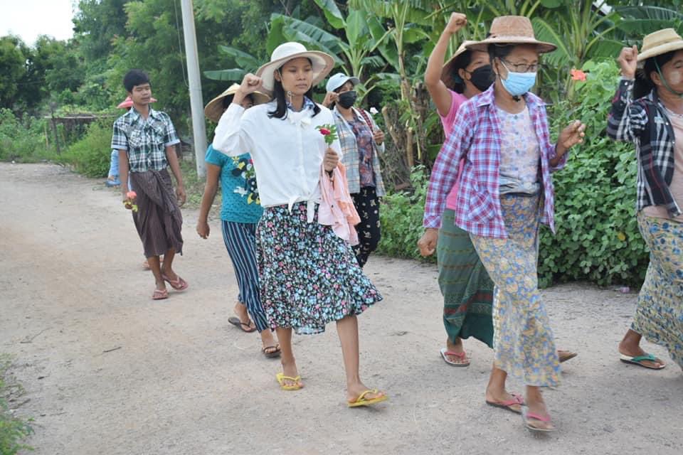 Khit Thit Media On Twitter ယင်းမာပင် ဆားလင်းကြီး ရွာပေါင်းစုံ သပိတ