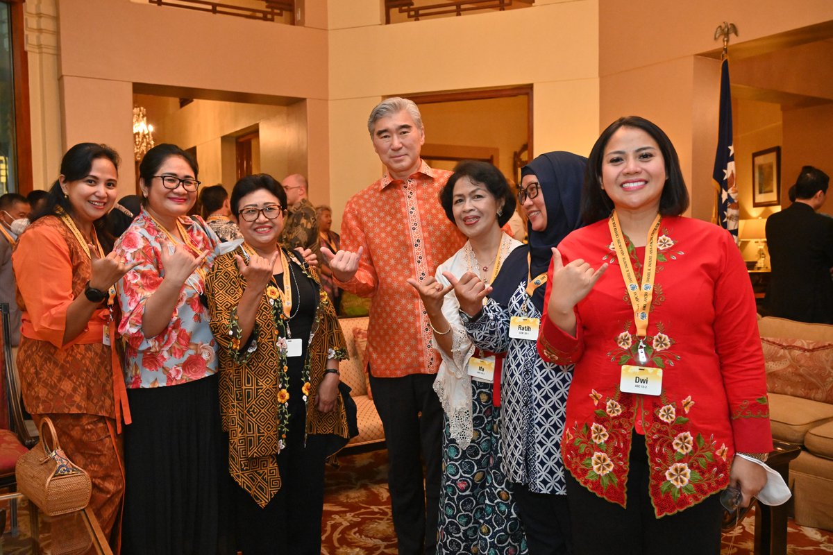 Ambassador Sung Y. Kim on Twitter: "Enjoyed connecting with Indonesia’s many @APCSS exchange ...