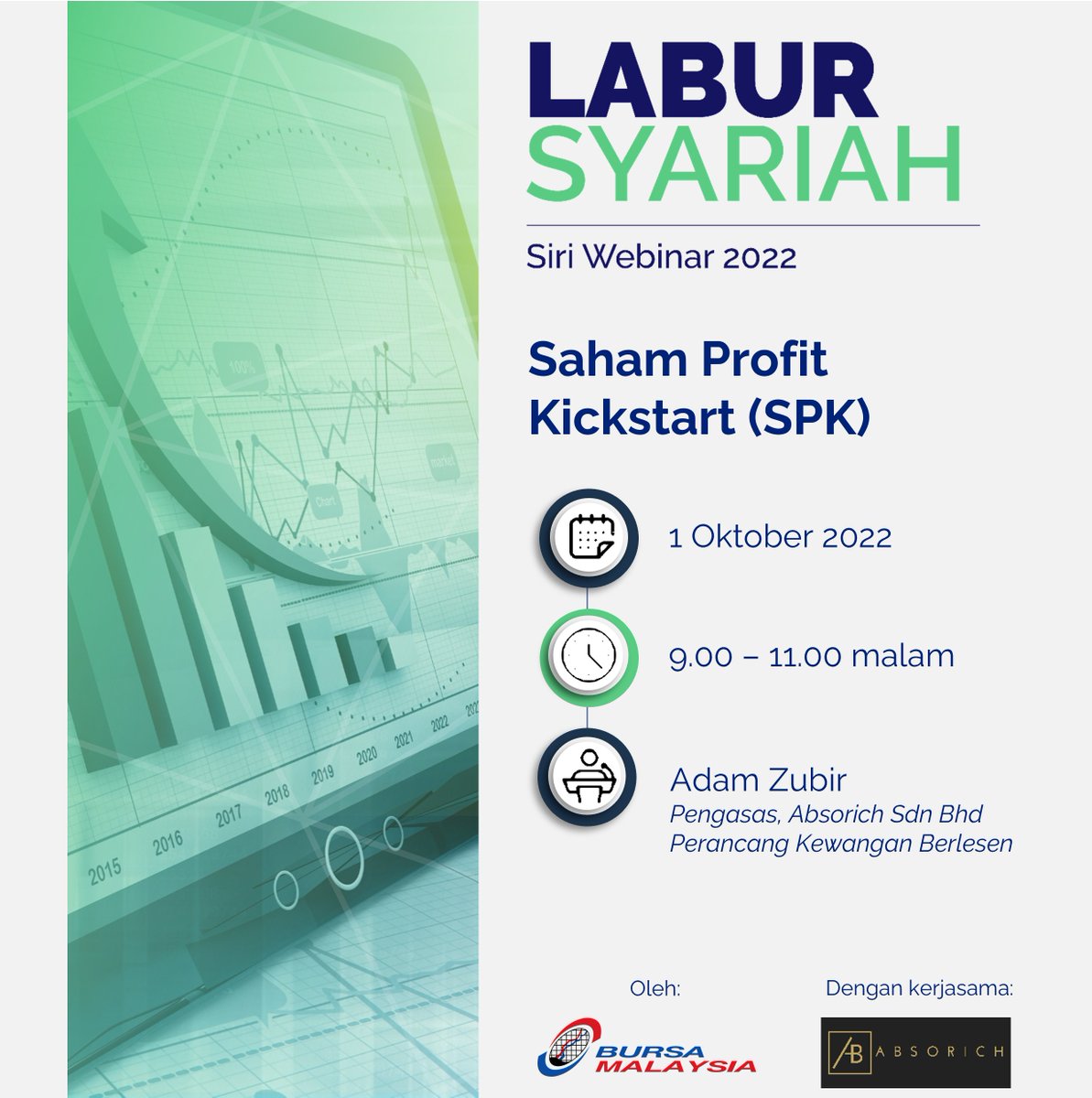 Bursa Malaysia Bhd on Twitter: "🗓 1 Oktober 2022 (Sabtu) 1. Invest Shariah Webinar Series 2022 ...