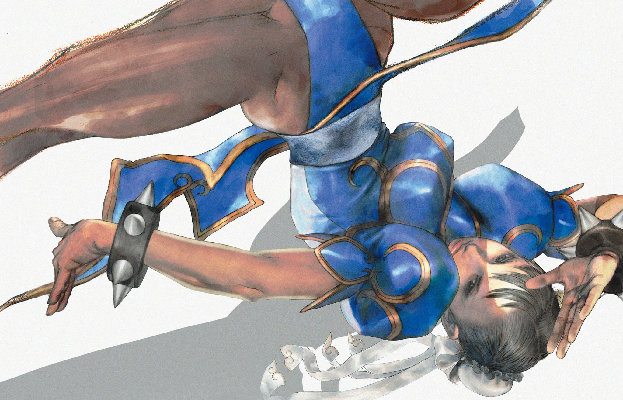 Daily Street Fighter 3 Art on Twitter: "Chun-Li 3rd Strike artwork Artwork by Akiman - @akiman7 ...