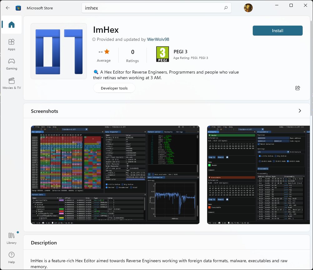 WerWolv on Twitter: "Thanks to an amazing internet person who let me borrow their EV code ...