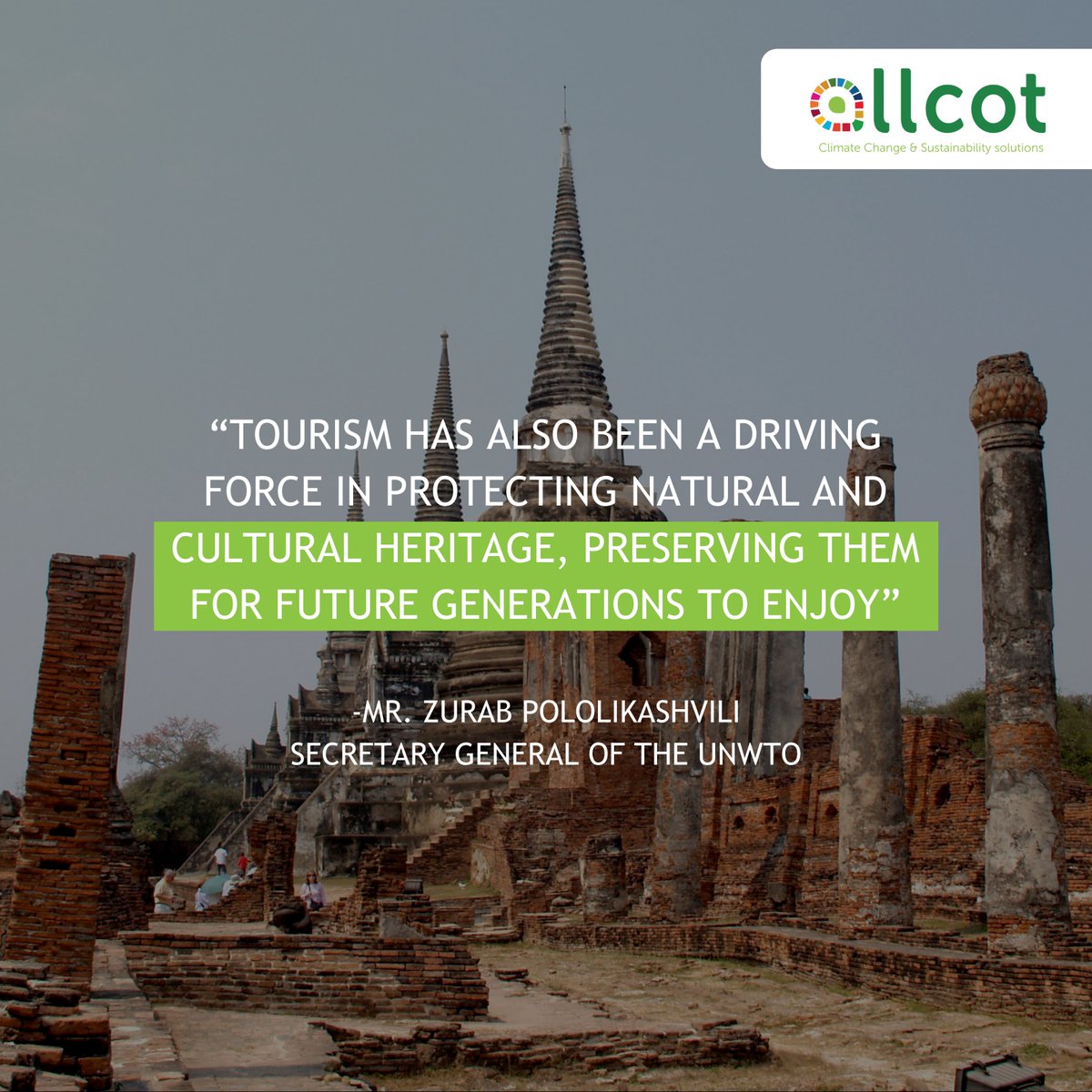 ALLCOT Group on Twitter: "We’re celebrating #WorldTourismDay to highlight the importance of # ...