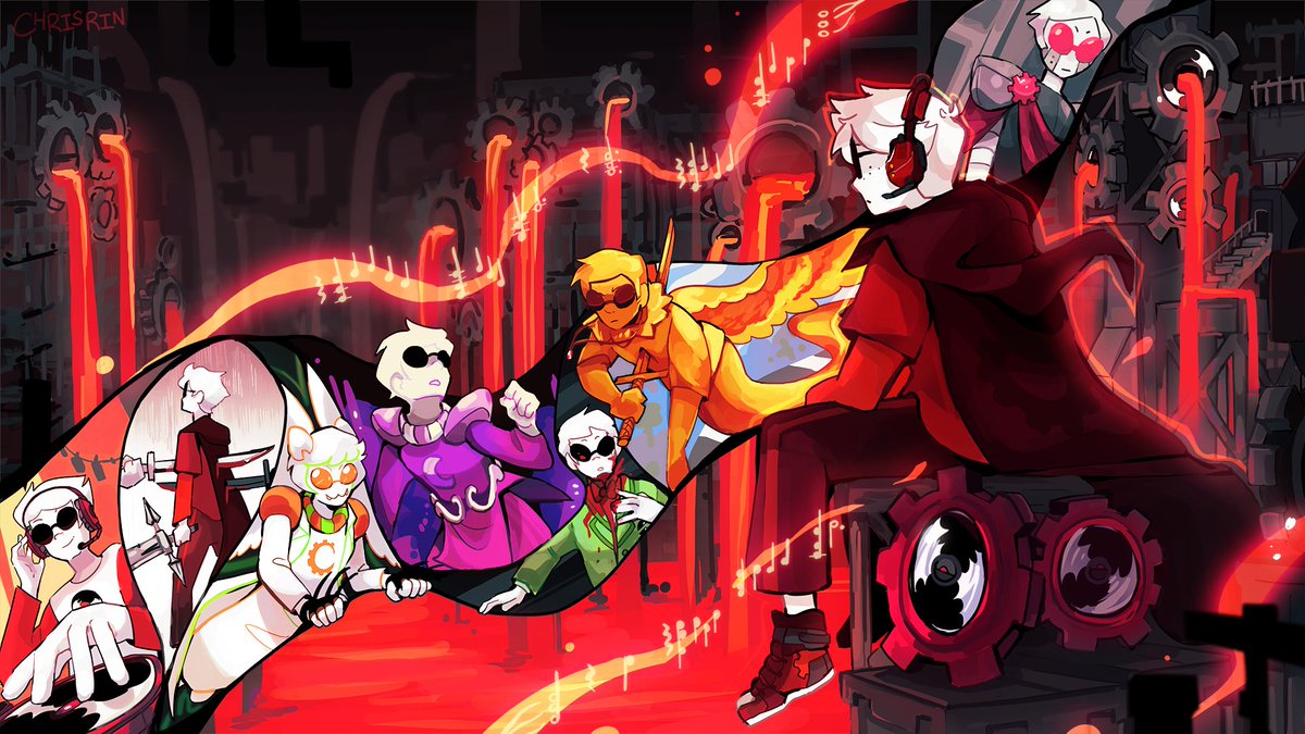「Passing Time. [#homestuck #home22tuck] 」|Chrisのイラスト