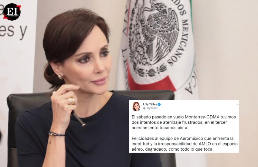 El Informante 🇲🇽 On Twitter Lilly TÉllez Culpa A Amlo Por Aterrizajes