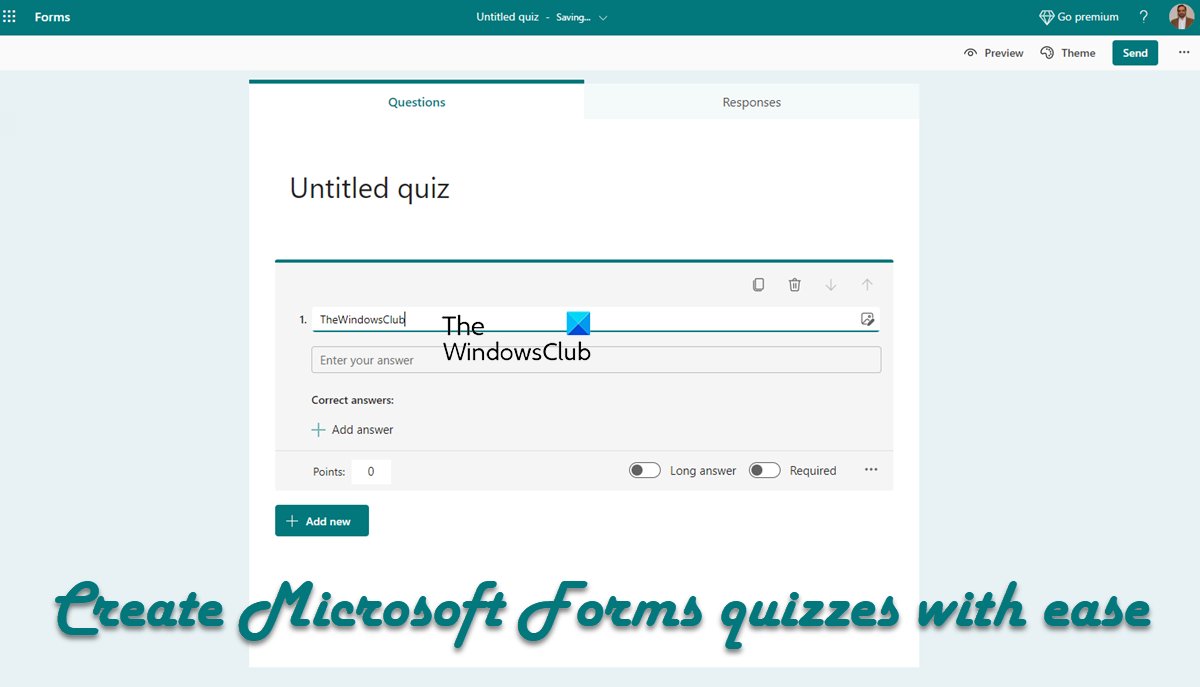 thewindowsclub-on-twitter-how-to-create-a-self-grading-quiz-in