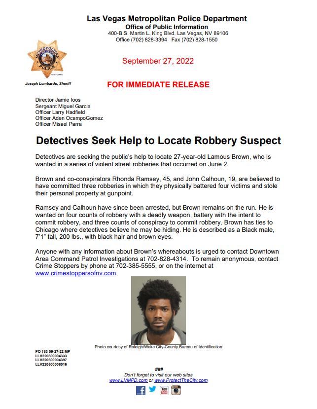 Billy On Twitter Rt Lvmpd Detectives Need Your Help To Locate