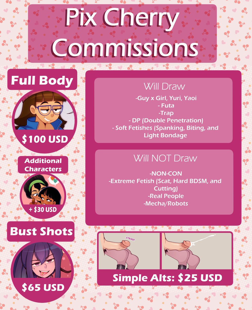 mickeyelric11 on Twitter: "RT @PixCherry: 🎃Opening Commission Slots for October!!! I’ll have 8 ...