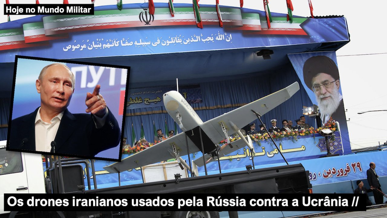 Hoje no Mundo Militar on Twitter: "Os drones iranianos usados pela Rússia contra a Ucrânia https ...