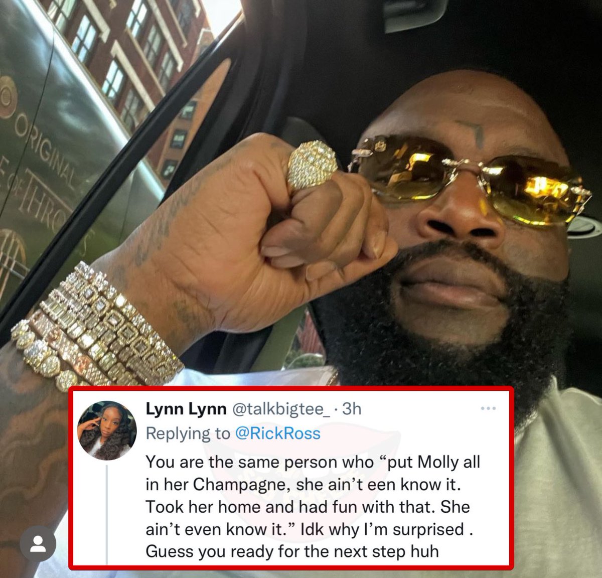 Rick Ross Without Shades