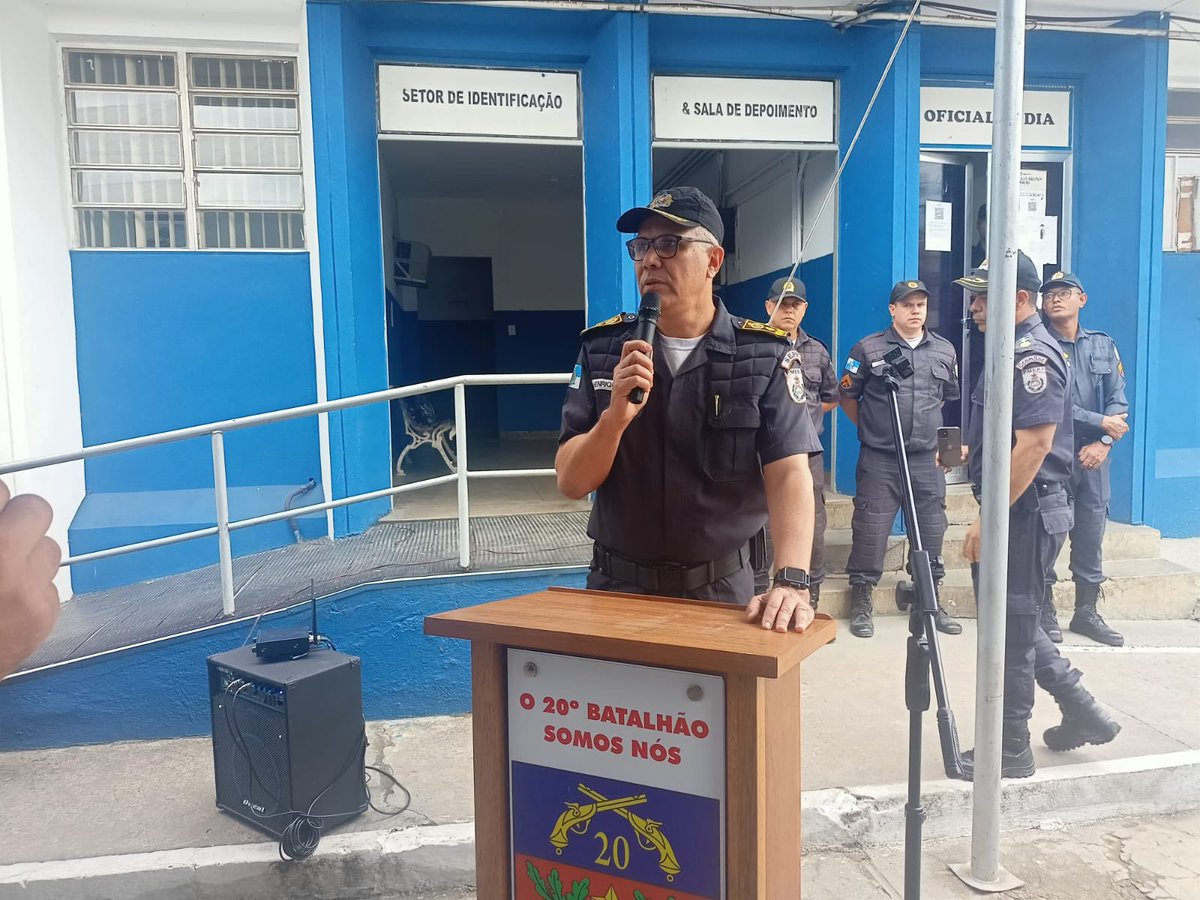 @pmerj on Twitter: "O Secretário da @PMERJ, Cel PM Luiz Henrique Pires, entregou hoje, na sede ...